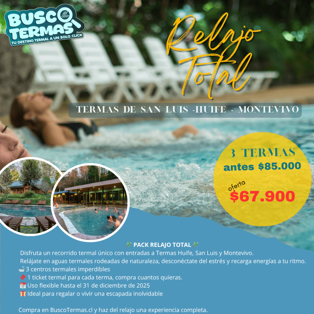 Busco Termas | Tickets y Paquetes de Termas de Chile